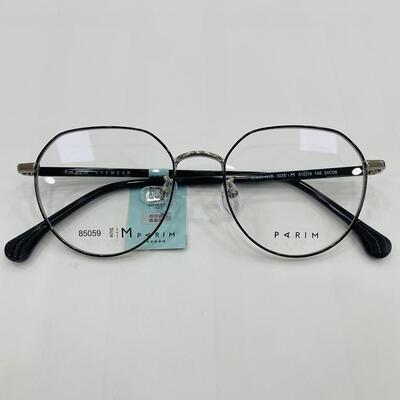 新款派丽蒙眼镜架85059超轻金属全框男女近视眼镜框配离焦镜片