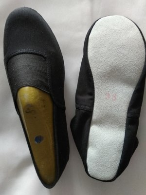 体操鞋猫爪技巧练功半掌肚皮舞瑜伽软底舞蹈鞋日料工作男女大码鞋