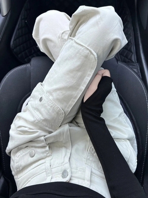 工装裤长裤常规牛仔布料四季通用