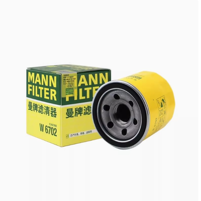 曼牌W6702适配新款奇骏轩逸天籁骐达逍客日产新蓝鸟机滤机油滤芯