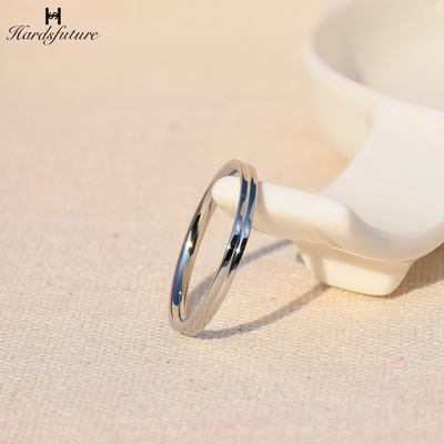 女哈氏合金原创小众尾戒耐腐蚀