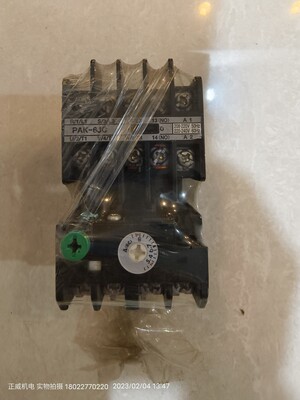 日本户上接触器PAK-6JC 220V热继电器TJ-18JA-3(5.4~6.7~8A)
