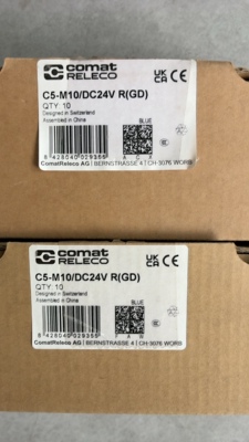 comat RELECO宜科瑞士继电器C5-M10/DC24V RGD 7脚库存20个备件