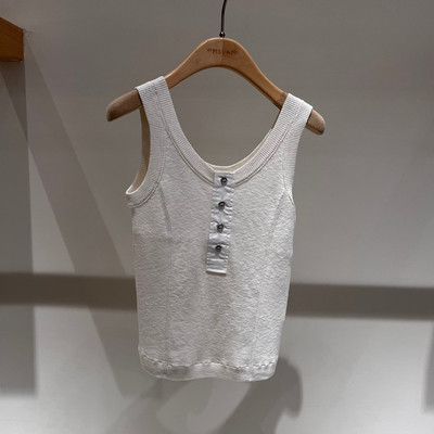 MSLAN新款U领毛织背心2026夏季国内商场同款专柜正品MIBB057