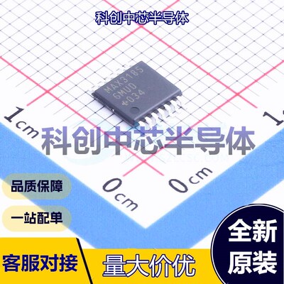 1个 MAX31856MUD+T ADC/DAC-专用型 TSSOP-14 19 1 3V~3.6V SPI