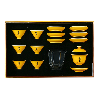 曦瓜茶具套装家用办公室轻奢中式陶瓷茶壶茶杯功夫茶泡茶用品送礼