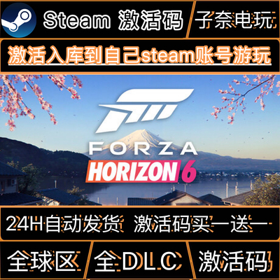 极限竞速地平线6 CDKEY激活码Steam游戏激活码全DLC激活入库