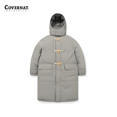 Covernat2023年冬季新品长款羽绒风衣外套男