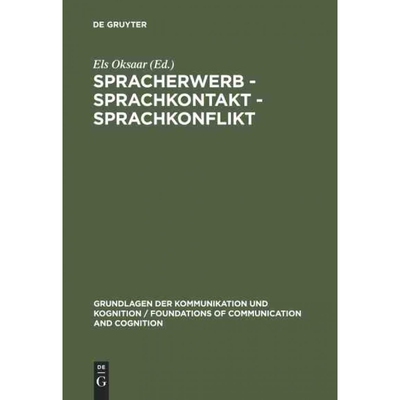 按需印刷不退不换DEG Spracherwerb   Sprachkontakt   Sprachkonflikt[9783110097863]