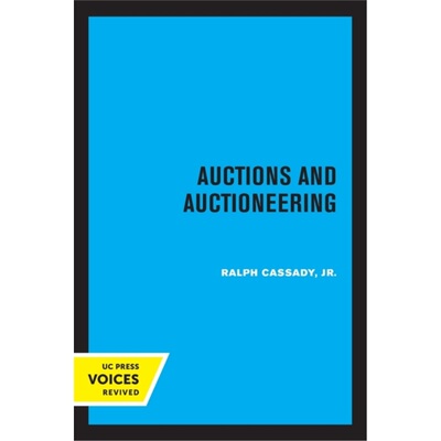 预订不退不换Auctions and Auctioneering[9780520322233]