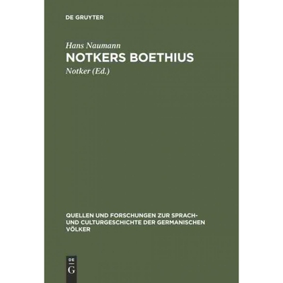 按需印刷DEG Notkers Boethius[9783110993608]