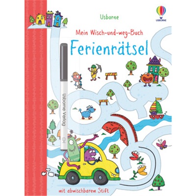 预订不退不换德语 Mein Wisch-und-weg-Buch: Ferienrätsel[9781789414851]
