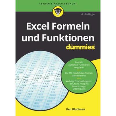 预订不退不换德语 Excel Formeln und Funktionen für Dummies: