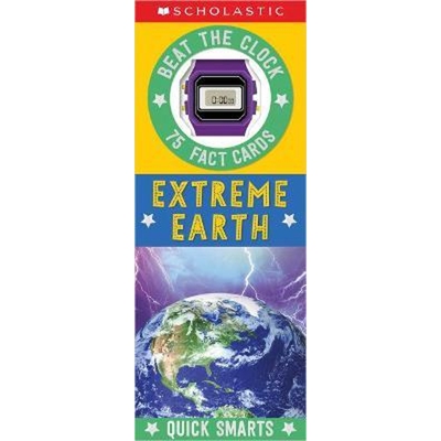 预订不退不换Extreme Earth Fast Fact Cards: Scholastic Early Learners (Quick Smarts)