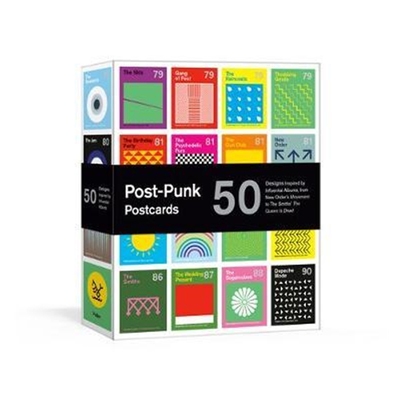 现货Post-Punk Postcards:50 Designs of Influential Albums, from New Order#s Movement to The Smiths' The Queen Is Dead