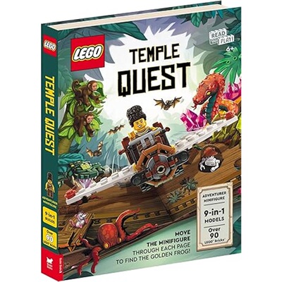 现货LEGO? Temple Quest (with adventurer minifigure, play scene and over 90 LEGO? bri[9781837250158]