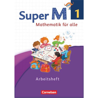 预订【德语】 Super M - Mathematik für alle - Westliche Bundesländer - Neubearbeitun[9783060830237]