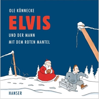 预订不退不换德语Elvis und der Mann mit dem roten Mantel[9783446253148]