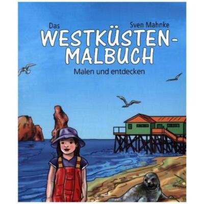 预订不退不换德语 Das Westküsten-Malbuch:Malen und entdecken