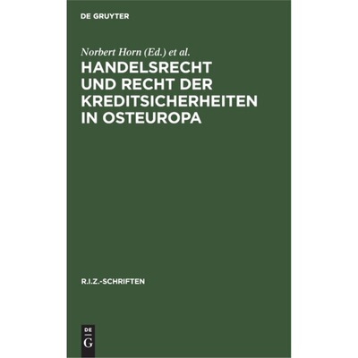 预订不退不换德语 Handelsrecht und Recht der Kreditsicherhe