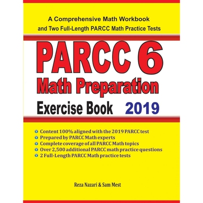按需印刷PARCC 6 Math Preparation Exercise Book[9781646120185]