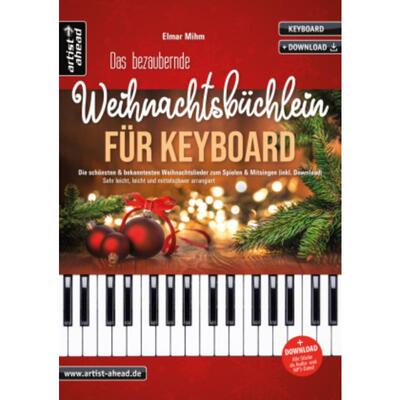 预订不退不换德语 Das bezaubernde Weihnachtsbüchlein für Keyboard:Die sch?nsten klassischen