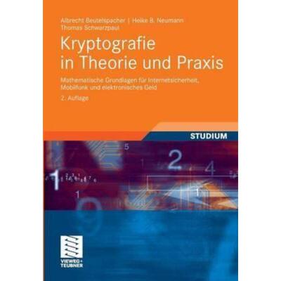 预订【德语】 Kryptografie in Theorie und Praxis:Mathematische Grundlagen für elektroni
