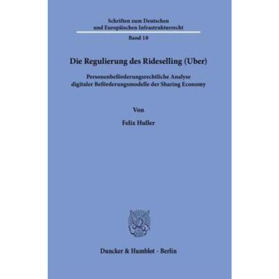 预订不退不换德语 Die Regulierung des Rideselling (Uber).:P