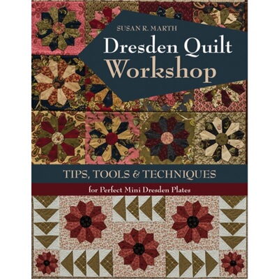 预订不退不换Dresden Quilt Workshop[9781617455001]