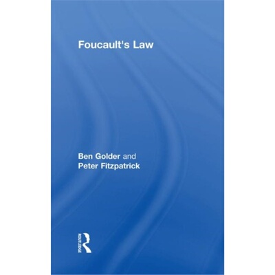 预订不退不换Foucault's Law[9780415424530]