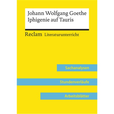 预订【德语】 Johann Wolfgang Goethe: Iphigenie auf Tauris (Lehrerband)[9783150158012]
