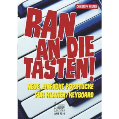 预订不退不换德语 Ran an die Tasten!, für Klavier/Keyboard. Bd.1:Neue, einfache Popstücke