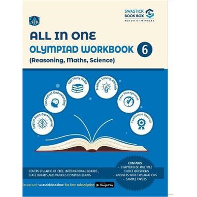 预订All in One Olympiad Workbook for Reasoning, Maths & Science - Class 6