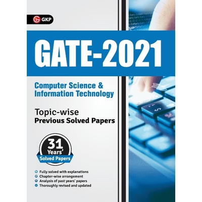 预订GATE 2021 - Topic-wise Previous Solved Papers - 31 Years' Solved Papers- Computer Science and Inform