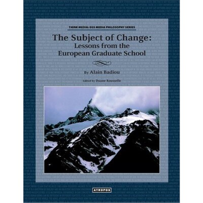 按需印刷不退不换The Subject of Change:Lessons from the European Graduate School[9780988517028]