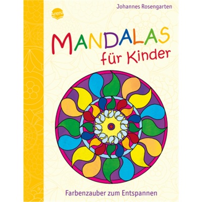 预订【德语】Mandalas fur Kinder - Farbenzauber zum Entspannen[9783401702919]