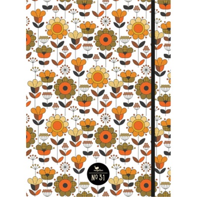 预订【德语】 Notizbuch No. 31 - Retro-Blumen[4280000943736]