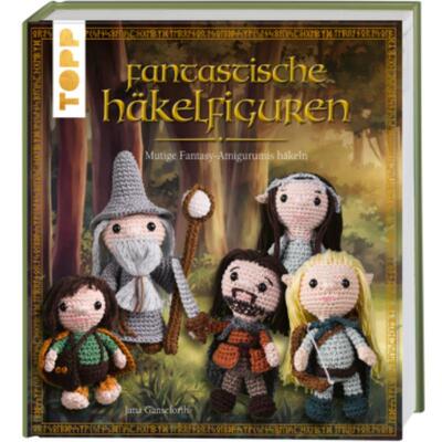 预订【德语】 Fantastische Häkelfiguren:Mutige Fantasy-Amigurumis häkeln