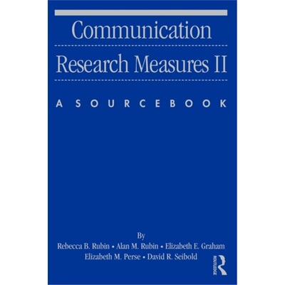预订Communication Research Measures II:A Sourcebook[9780805851335]