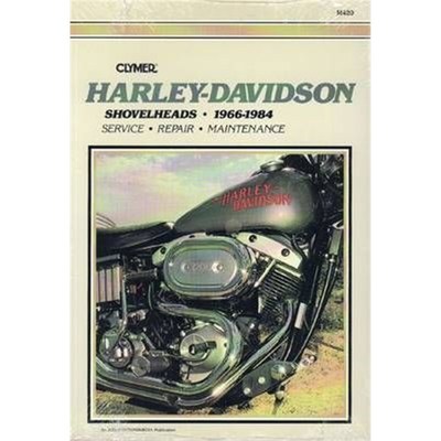 预订Harley-Davidson Shovelhead Motorcycle (1966-1984) Clymer Repair Manual
