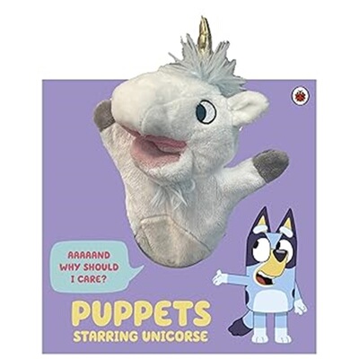 现货 布鲁伊：木偶戏：独角兽主演 布鲁伊系列 Bluey: Puppets: Starring Unicorse 英文原版 上海外文 9780241673607