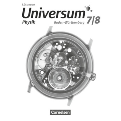 预订不退不换德语 Universum Physik - Gymnasium Baden-Württemberg - Neubearbeitung - 7./8[9783060120758]