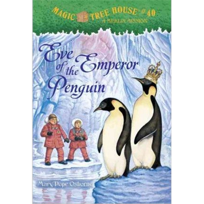 神奇树屋 英文原版 Magic Tree House#40: Eve of the Emperor Penguin Merlin Mission 梅林的任务 中小学生课外读物桥梁章节书