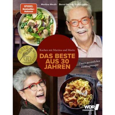 预订【德语】 Kochen mit Martina und Moritz - Das Beste aus 30 Jahren:Unsere persönlich