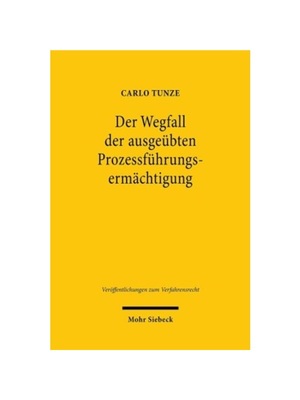 预订【德语】Der Wegfall der ausgeübten Prozessführungserm?chtigung:Dissertationsschrift