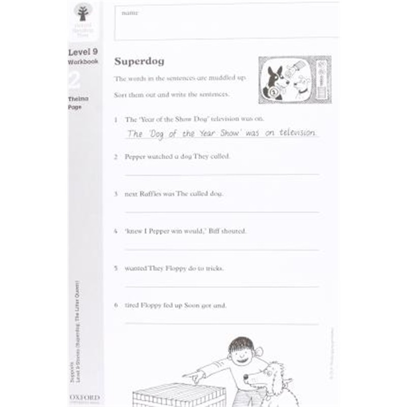 预订牛津树系列 Oxford Reading Tree: Level 9: Workbooks: Workbook 2: Superdog ...