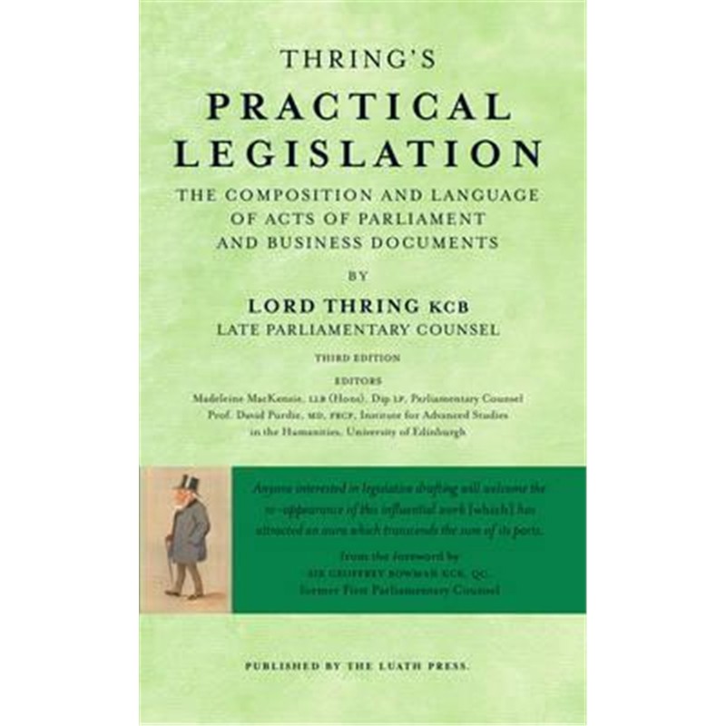 预订Thring's Practical Legislation:The Composition and Language of Acts ...