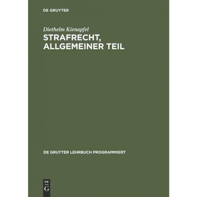 按需印刷DEG Strafrecht, Allgemeiner Teil[9783110098044]