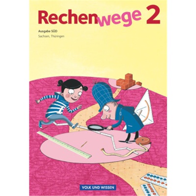 预订【德语】 Rechenwege - Süd - Aktuelle Ausgabe - 2. Schuljahr[9783060829545]