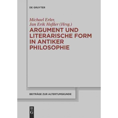 按需印刷DEG Argument und literarische Form in antiker Philosophie[9783110338898]